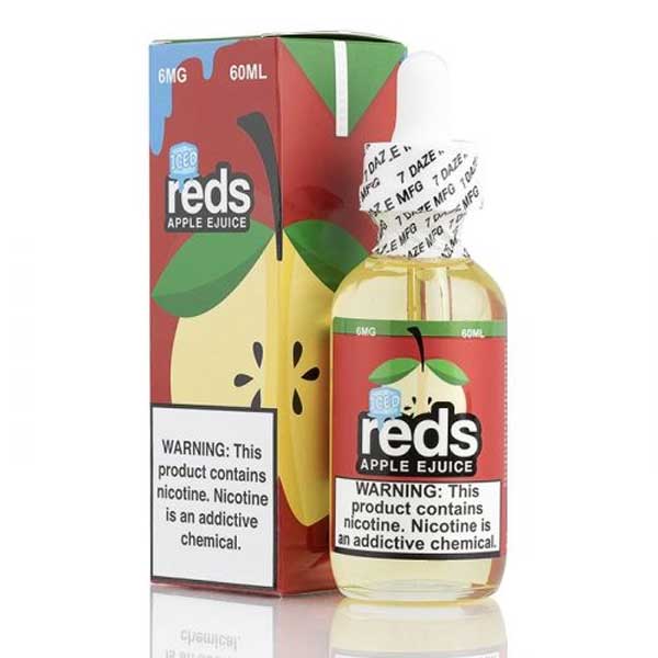 7 Daze – ICED Reds Apple 60ml (3 , 6 mg) in Pakistan - VapeStation