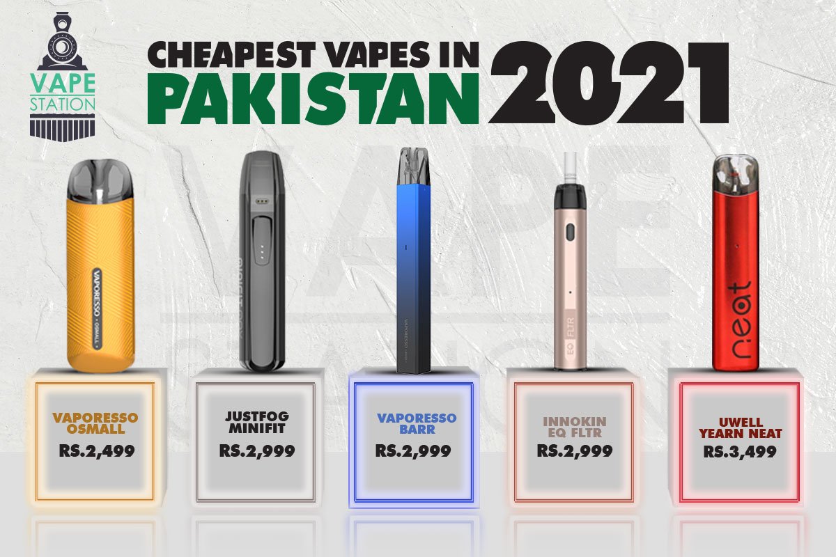 Cheapest Vapes In Pakistan 2022 E Cigarettes At Best Prices PKR 2499 