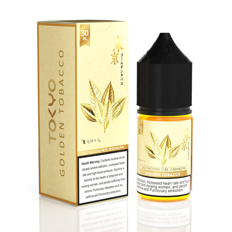 Tokyo Salt Golden Tobacco 30ml - Vapestation
