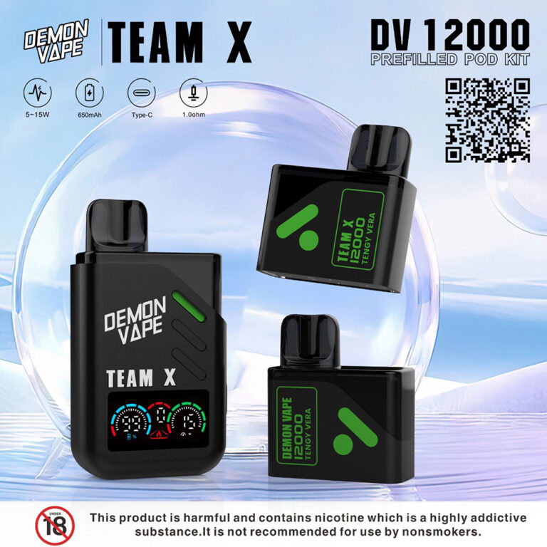 Team X Disposable Pod Tengy Vera 12,000 Puffs | Vapestation
